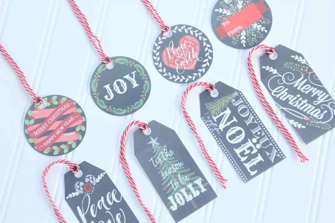 My Gift to You: Free Christmas Gift Tag Printables - A Country Girl's Life