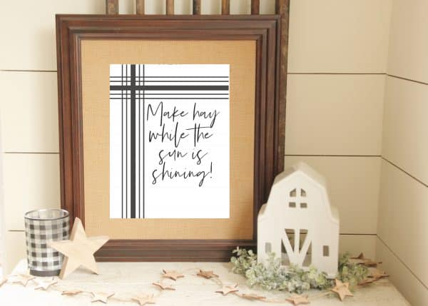 FREE Farmhouse Wall Art Printables - Sweet Quotes For Life on the Farm ...