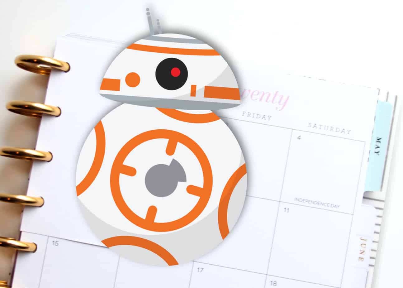 FREE Star Wars Printable Planner Stickers & Tab Dividers - A Country ...