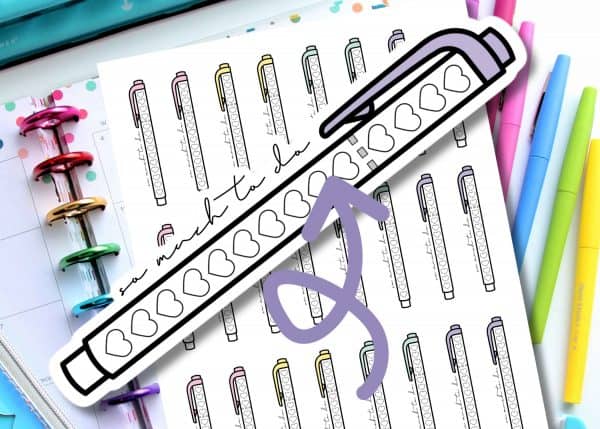 Free Printable Checklist Planner Stickers For The List Makers - A ...