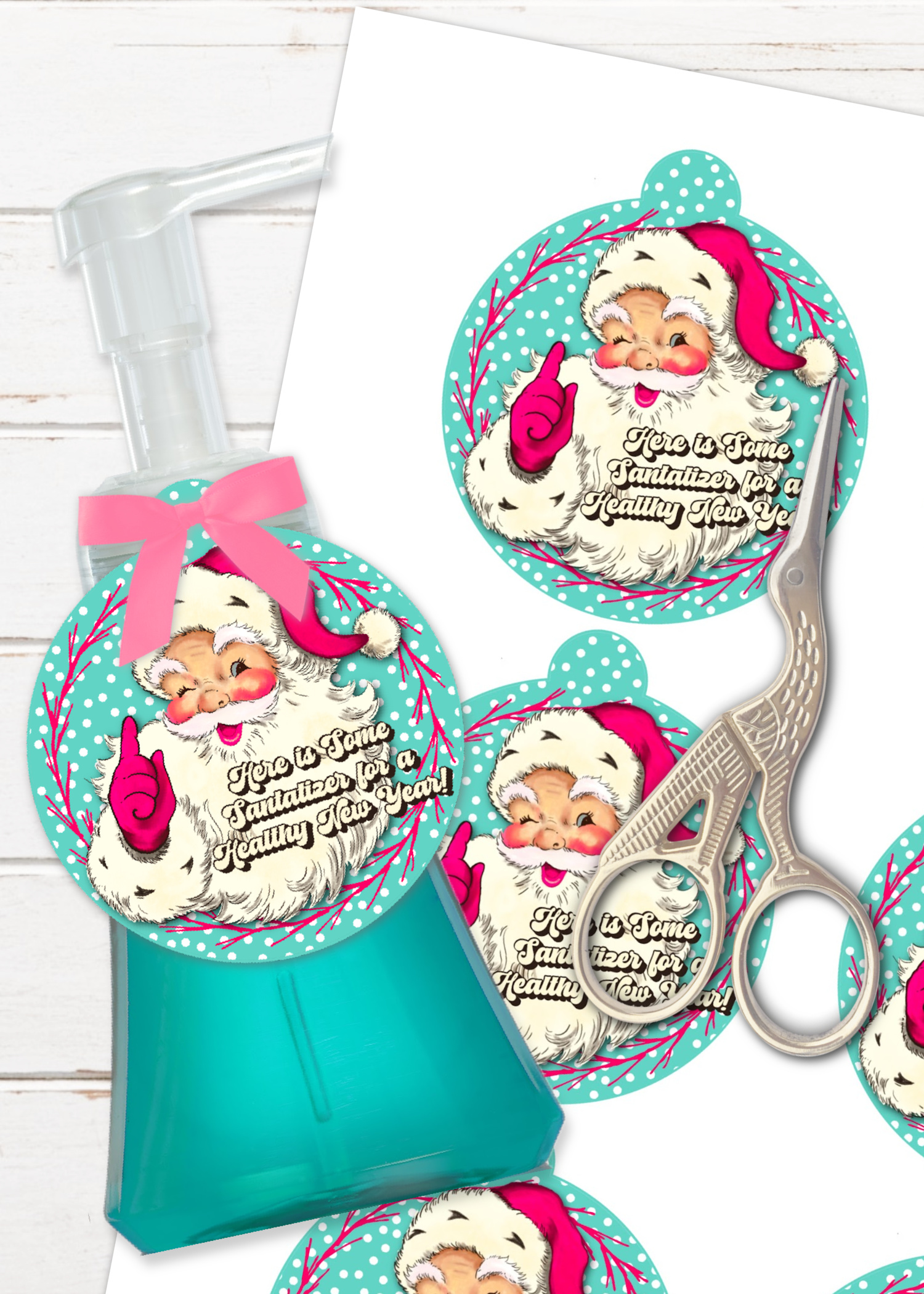 FREE Printable Hand Sanitizer Gift Tags {SO CUTE!} - A Country Girl's Life