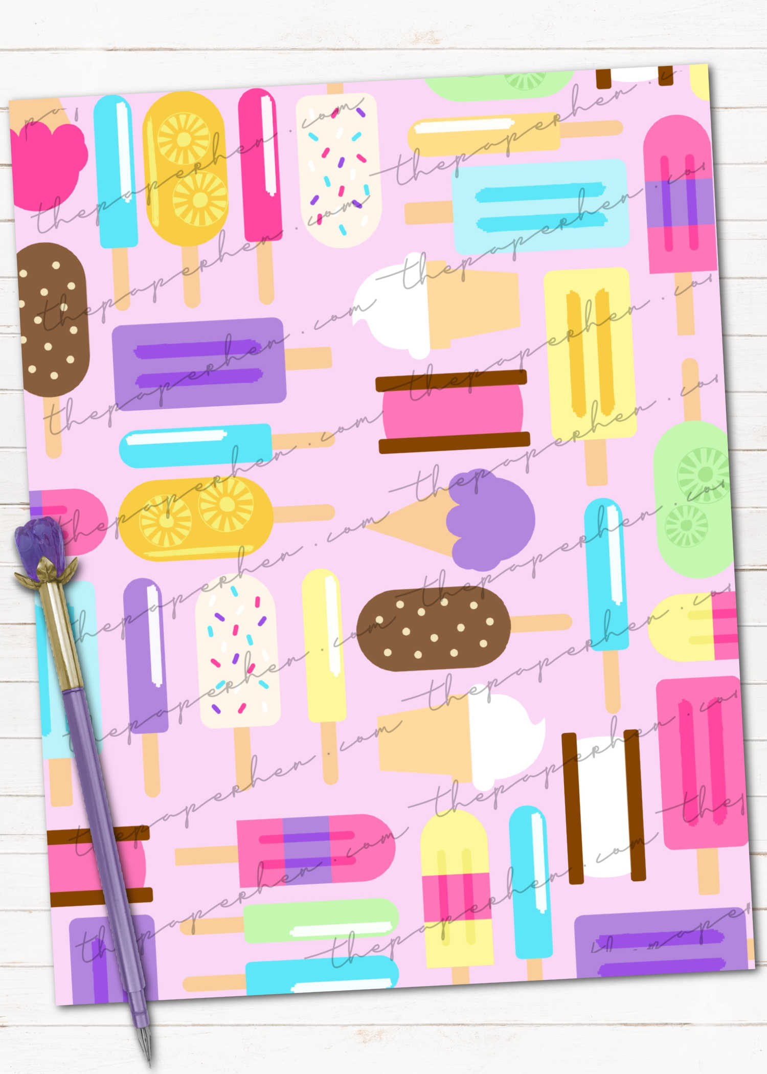 FREE Printable Summer Stickers & Accessories - A Country Girl's Life