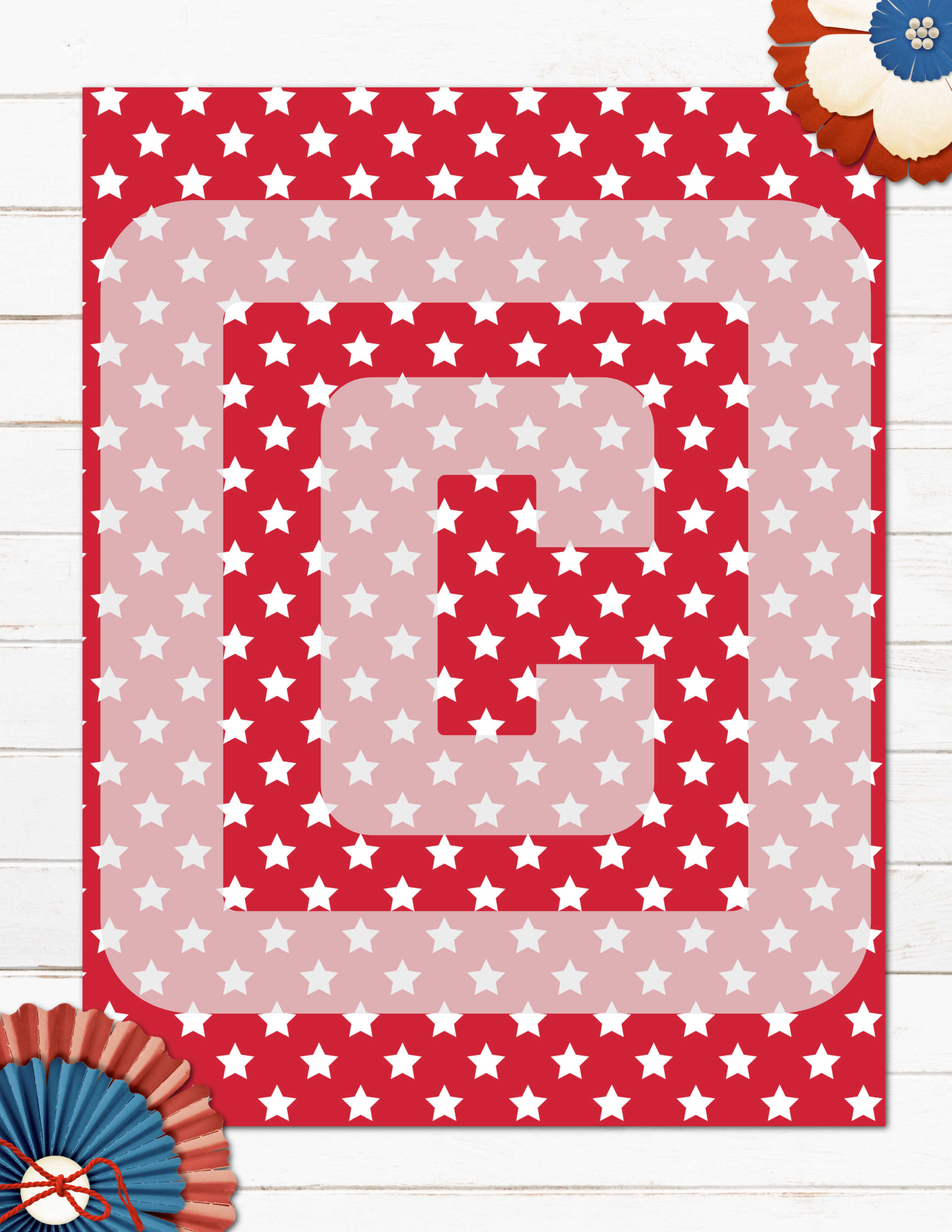 FREE Patriotic Digital Paper Pack {4th of July} - A Country Girl's Life