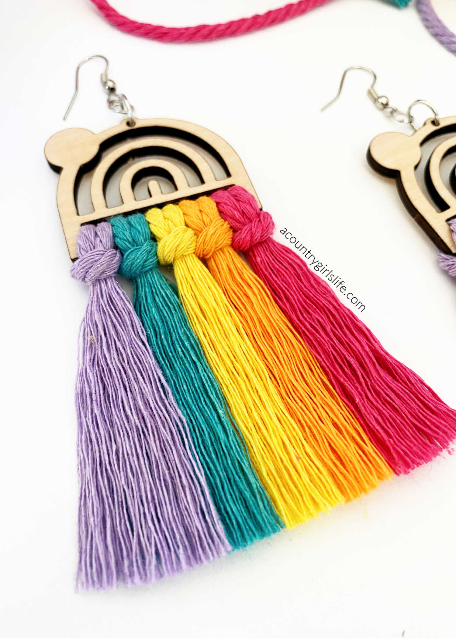 FREE Laser Cut Earring Files for DIY Wood Earrings - A Country Girl's Life