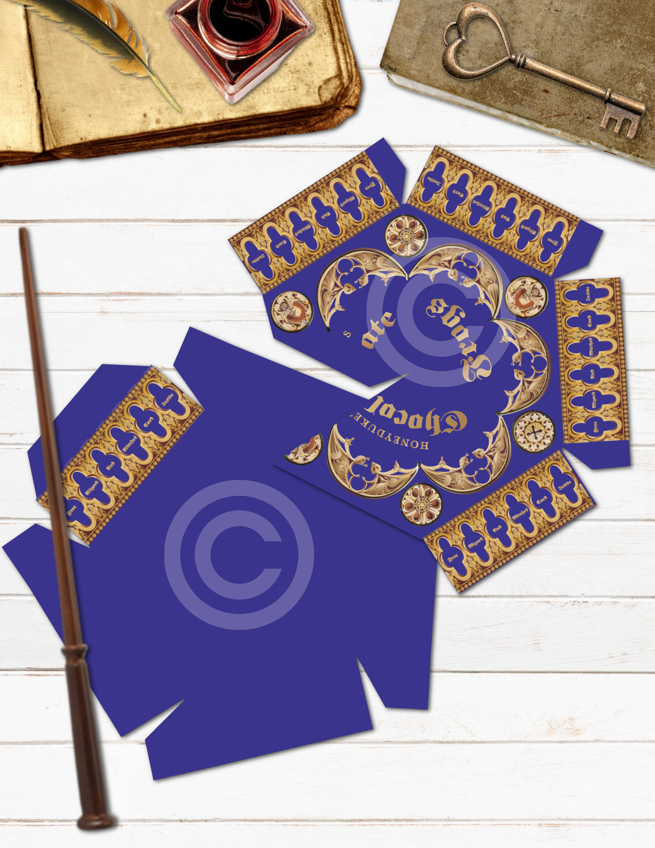 Chocolate Frogs Box (FREE PRINTABLE DOWNLOAD!) - A Country Girl's Life