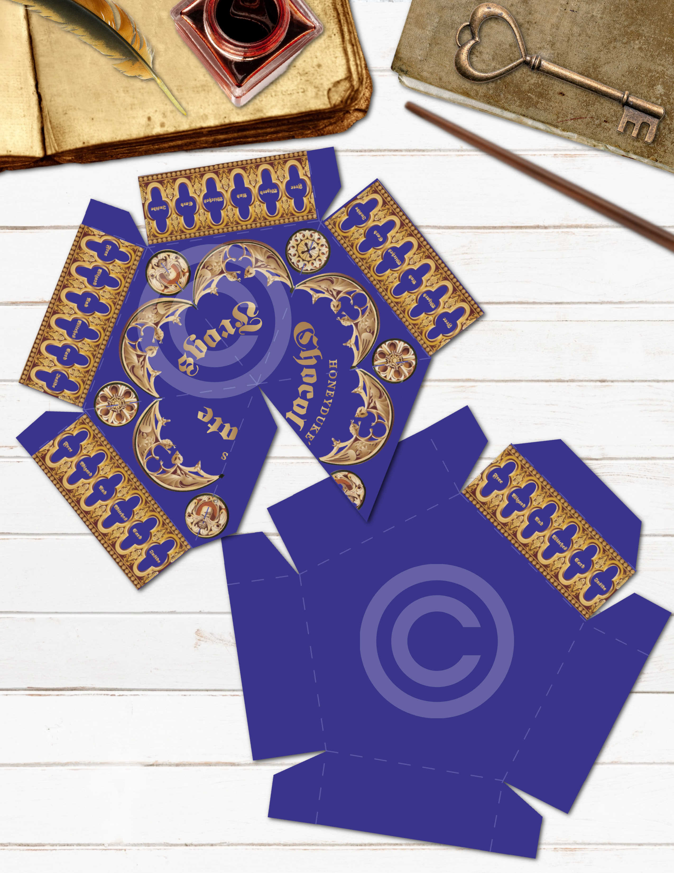 Chocolate Frogs Box (FREE PRINTABLE DOWNLOAD!) - A Country Girl's Life