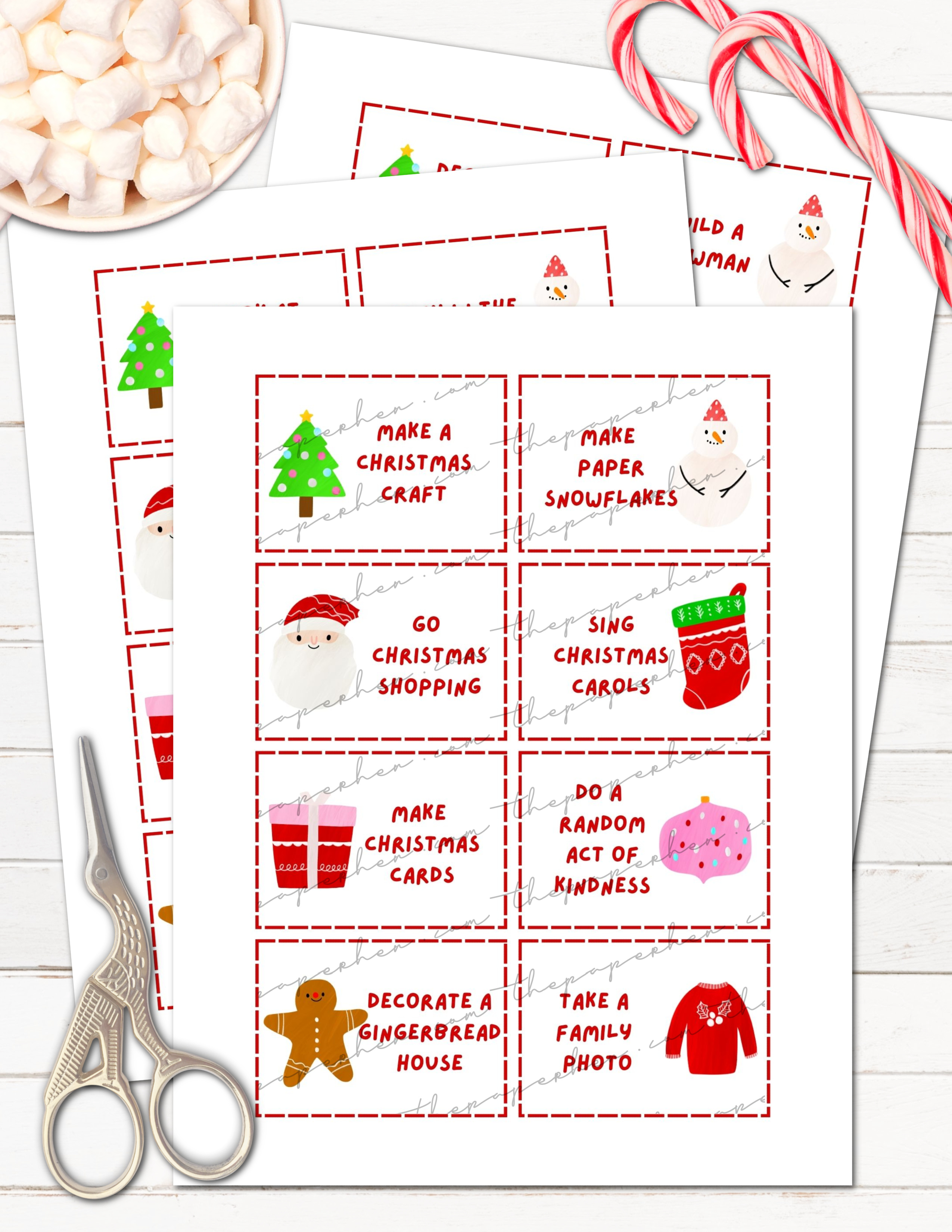 FREE Advent Activities Printable - A Country Girl's Life