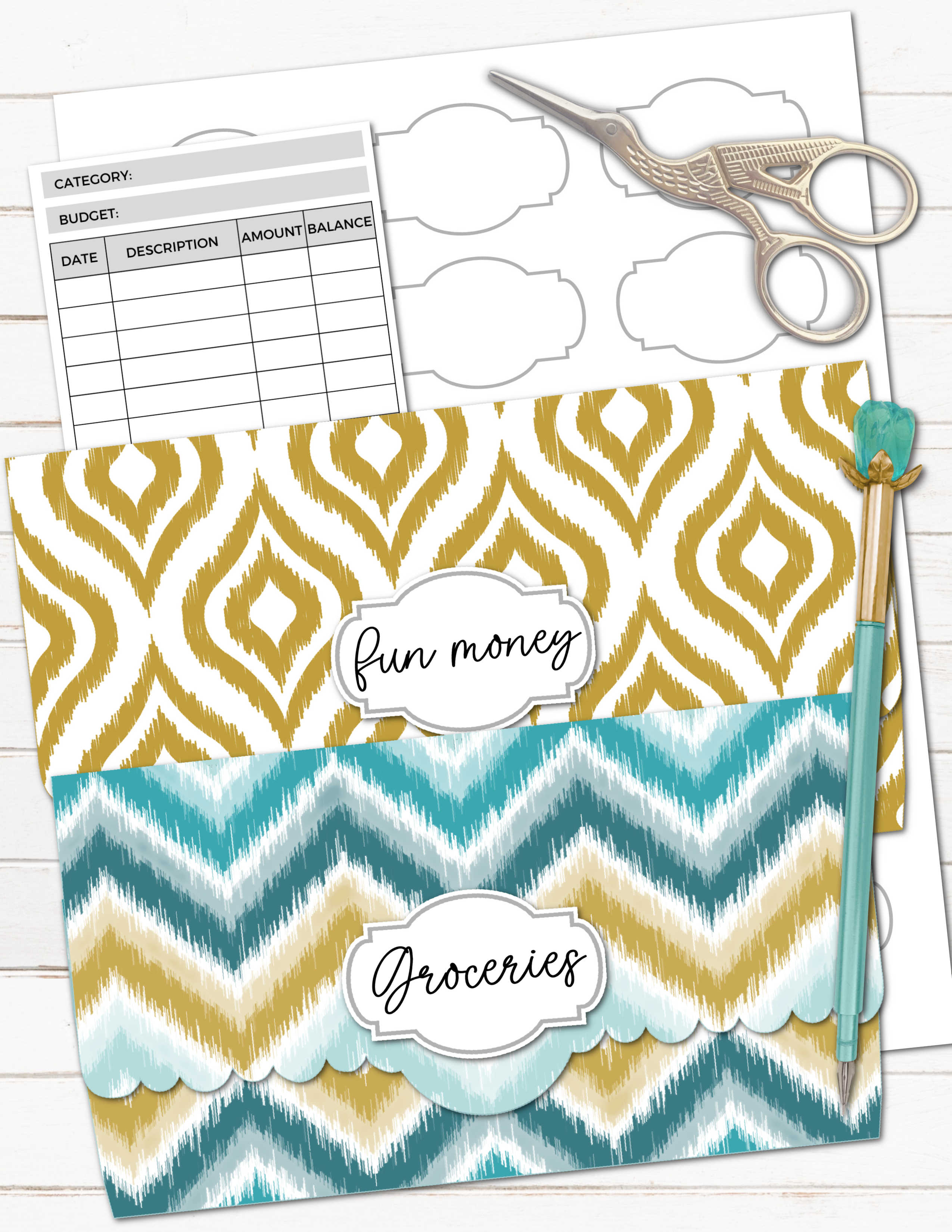 FREE Printable Cash Envelopes (+TRACKERS & LABELS!) - A Country Girl's Life