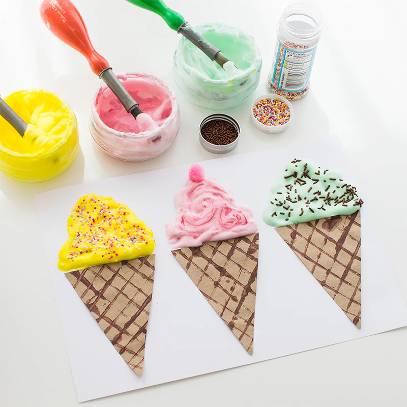 Ice Cream Crafts Ideas - A Country Girl's Life